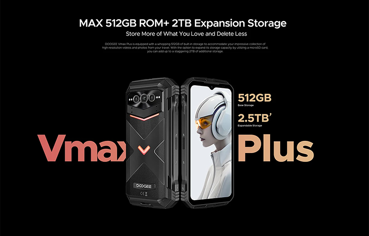 Đánh Giá DOOGEE Vmax Plus: Điện Thoại Pin Khủng 22000mAh, Camera 200MP ...